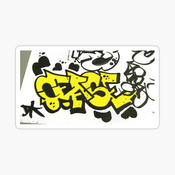 "CEASE" Sticker for Sale by sebastianyoung | Redbubble