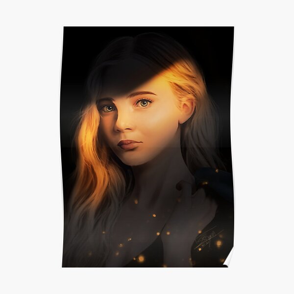 "Portrait of Ciri, as seen on Netflix's show 'The Witcher'" Poster for ...