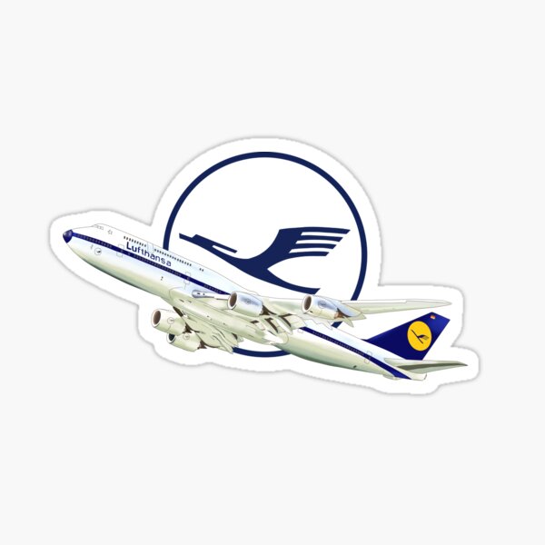 Boeing 747 Stickers | Redbubble