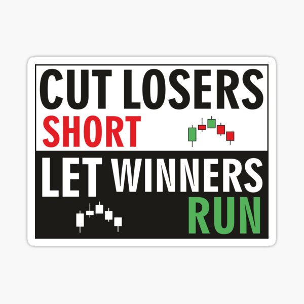 "fx Forex stock market trading forex trader losers and winners" Sticker ...
