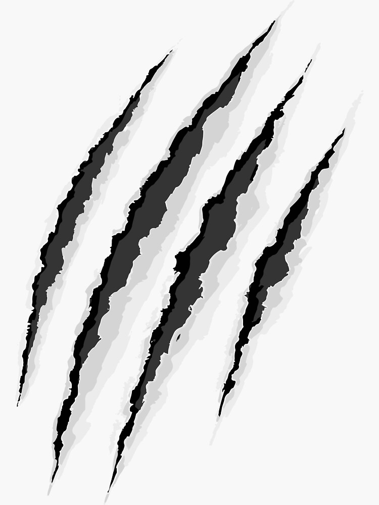 "Lion scratch design" Sticker by 1graphics | Redbubble