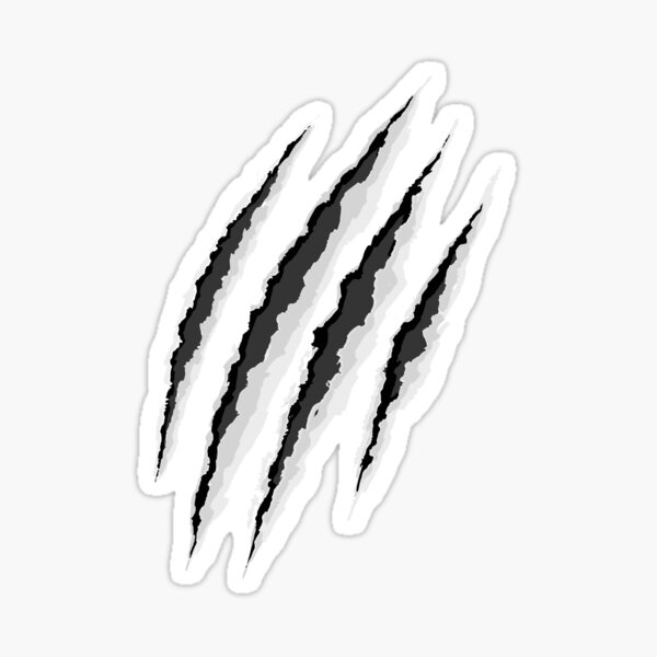 "Lion scratch design" Sticker by 1graphics | Redbubble