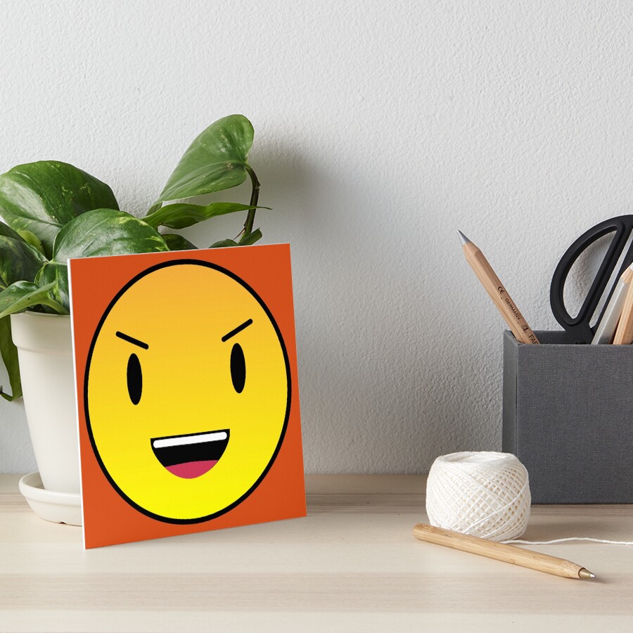 "Troublemaker Emoji" Art Board Print by GorsskyVlogs | Redbubble