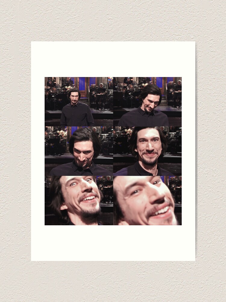 "Adam Driver's Monologue 2020 Edit" Art Print for Sale by goon-squad ...