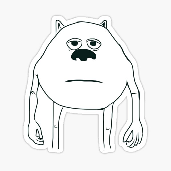 "Mike Wazowski Meme" Sticker for Sale by lextong8 | Redbubble