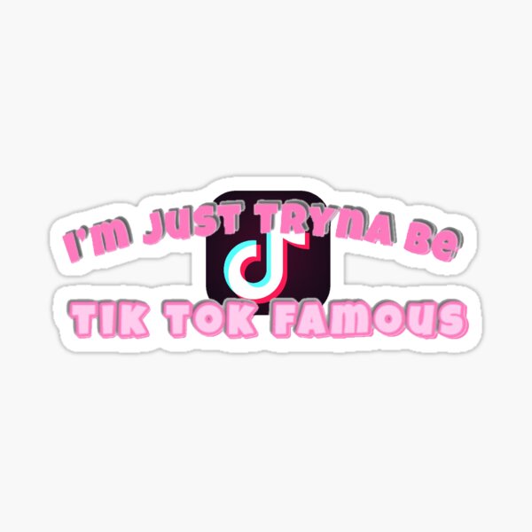 "cute tik tok logo" Sticker by keanajong | Redbubble
