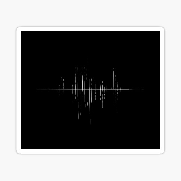 "Sound " Sticker for Sale by ArtomalyArt | Redbubble
