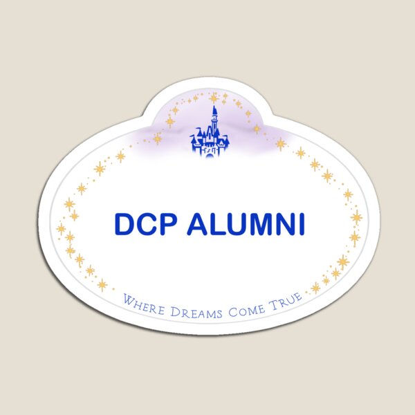 "Alumni Cast Member Name Tag" Magnet for Sale by Madi Elizabeth | Redbubble