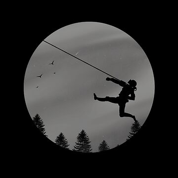 "Black & white Pathfinder Grapple" Art Board Print for Sale by 5thGen ...