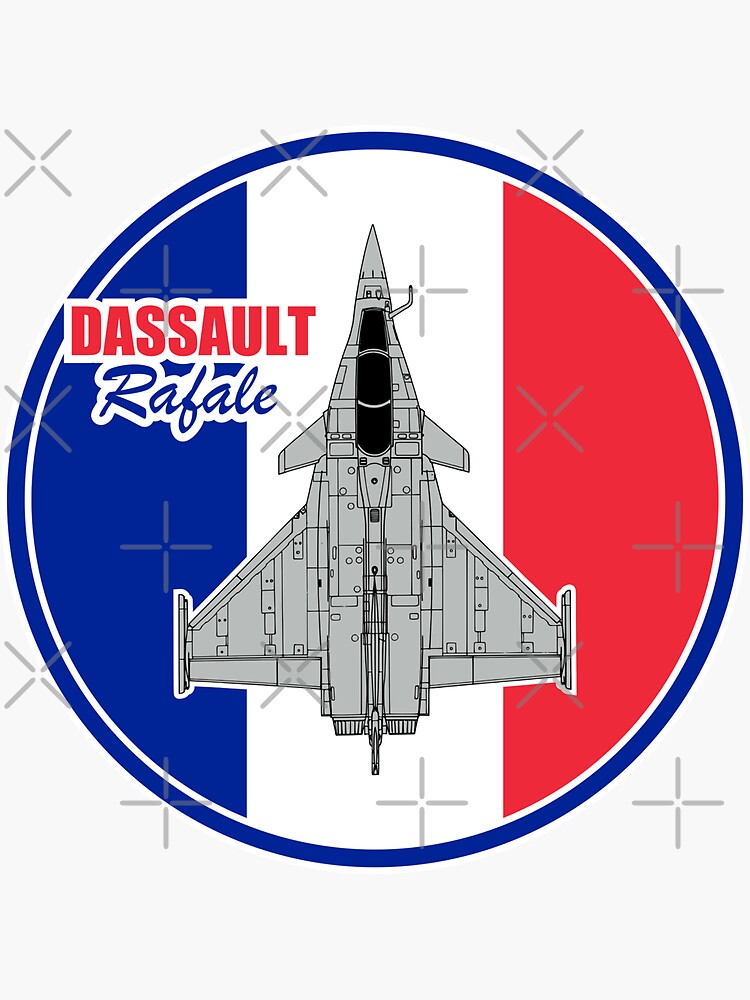 Sticker « Dassault Rafale », par StrongVlad | Redbubble