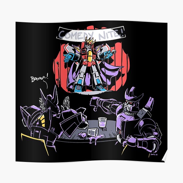 "Bad Comedy" Poster by Obvian | Redbubble