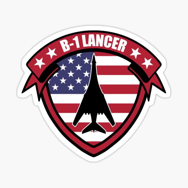 "B-1 Lancer" Sticker for Sale by StrongVlad | Redbubble