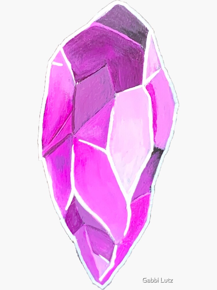 "The Crystal of Truth" Sticker for Sale by gabbilutz07 | Redbubble