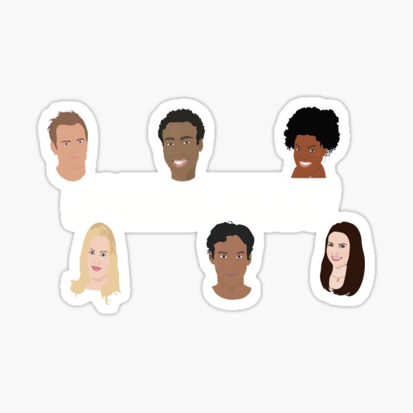 "Community Fan Art" Sticker by TurquoiseTurt | Redbubble