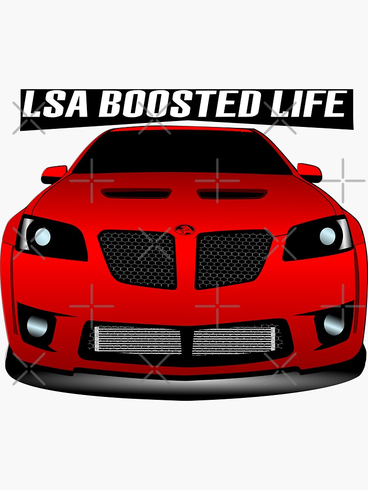 "G8 LSA BOOSTED LIFE RED" Sticker for Sale by Danielne31 | Redbubble