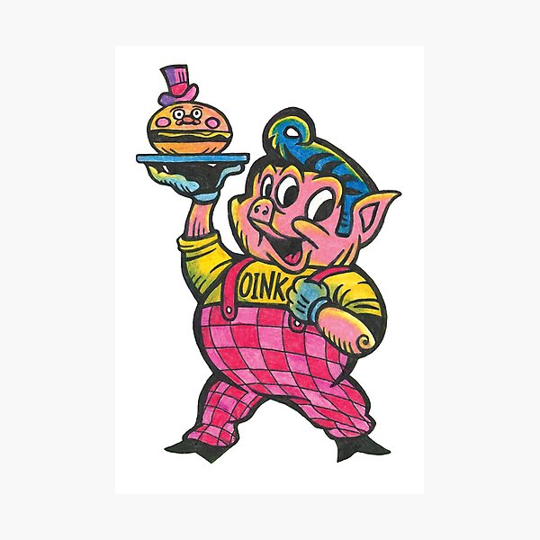 Restaurant Mascot Photographic Prints for Sale | Redbubble