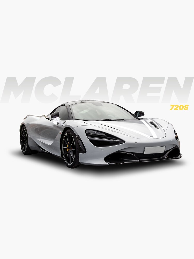 "McLaren 720s Super Car" Sticker by magicmonk | Redbubble