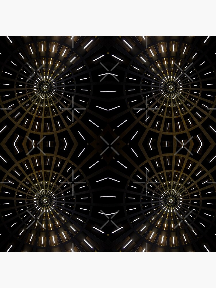 "Micro design in round shape" Poster for Sale by Khanchoice | Redbubble