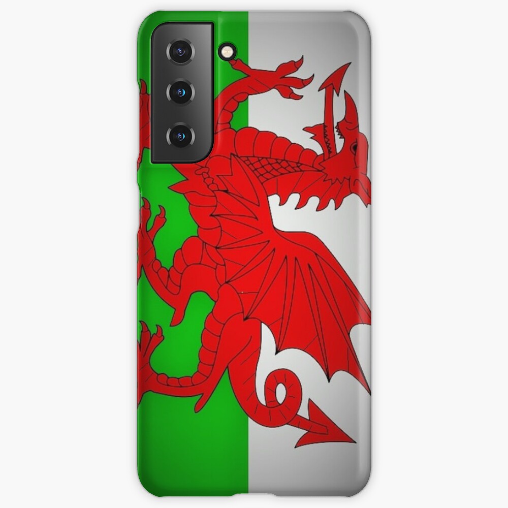 "Welsh Dragon Flag" Samsung Galaxy Phone Case by Keithydee | Redbubble