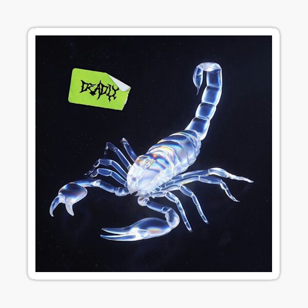"Deadly" Sticker for Sale by DeviousONE87 | Redbubble