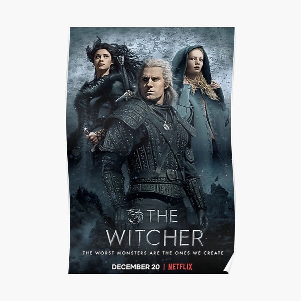 The Witcher Netflix Posters | Redbubble