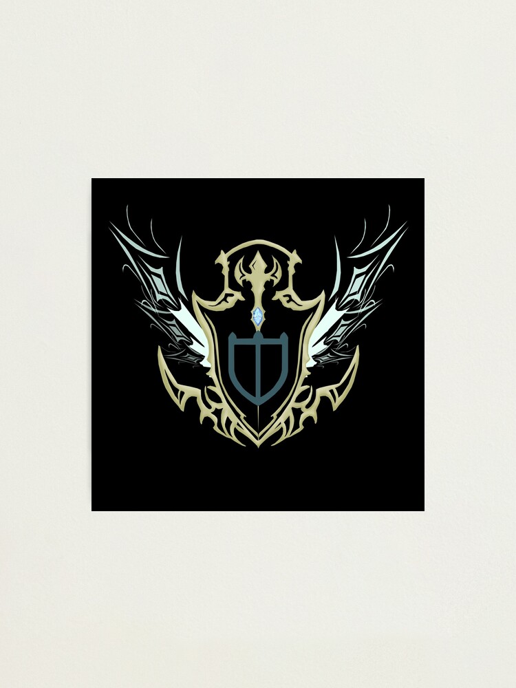 "Final Fantasy XIV Paladin Shield" Photographic Print for Sale by ...