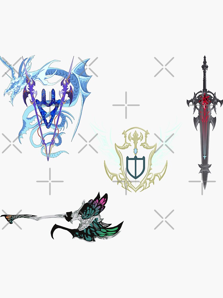 "FFXIV Popular Design Sticker Sheet" Sticker for Sale by twitchleah ...