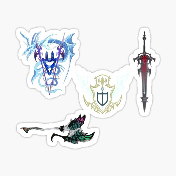 "FFXIV Popular Design Sticker Sheet" Sticker for Sale by twitchleah ...