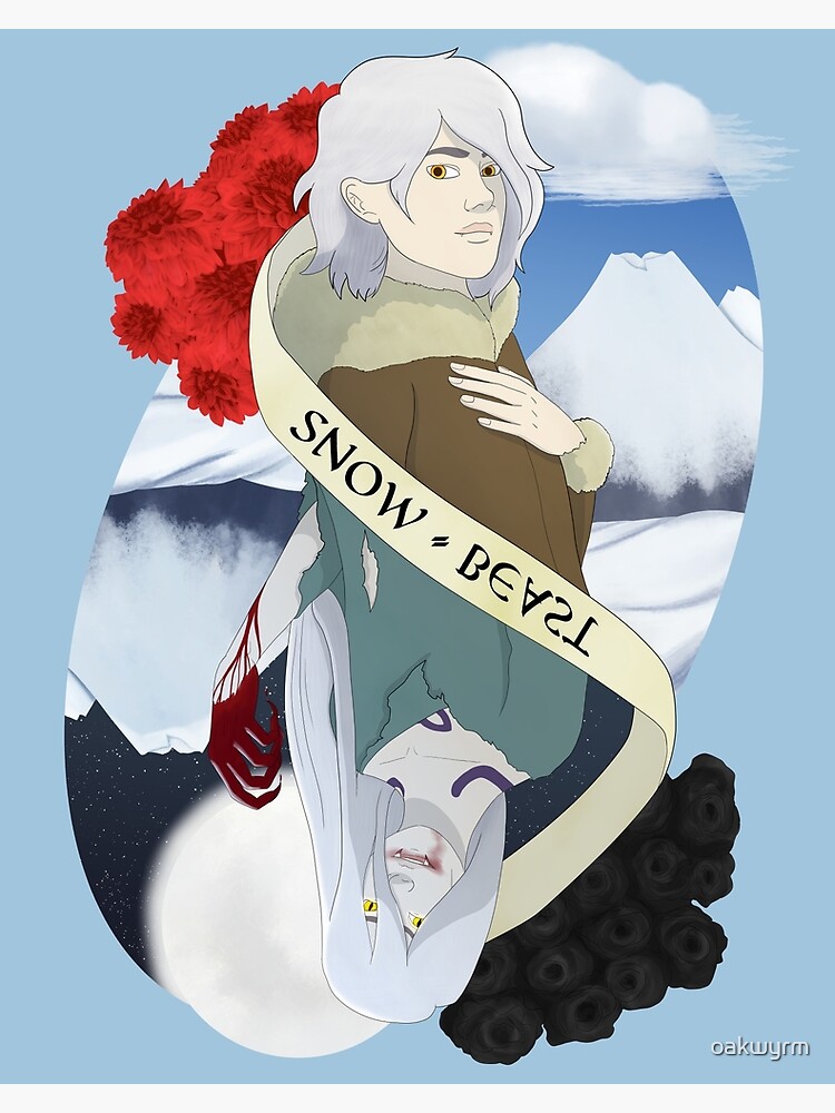 "Snow Beast Ashe" Art Print by oakwyrm | Redbubble