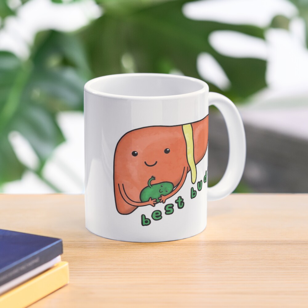 "Liver and Gall Bladder - Best Buds" Sticker for Sale by Apath-Allo ...