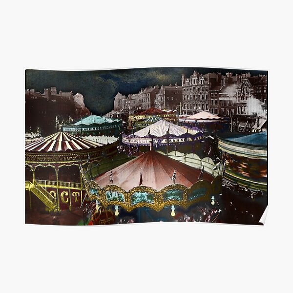 Vintage Carousel Posters | Redbubble
