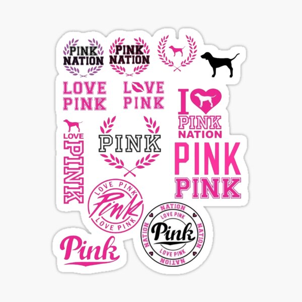 "Pink Variety Pack" Sticker for Sale by PrincessMemes | Redbubble