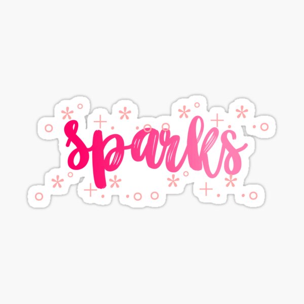 "Girl Guides Sparks (with sparkles)" Sticker by rjehaney | Redbubble