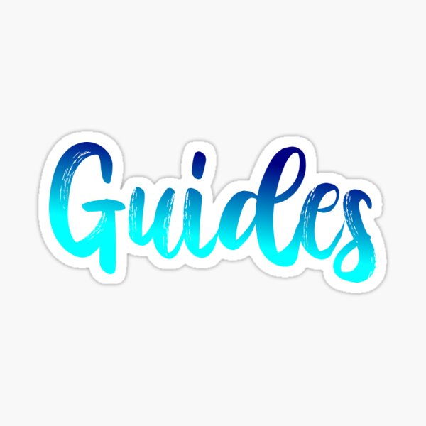 "Girl Guides, Guides" Sticker by rjehaney | Redbubble