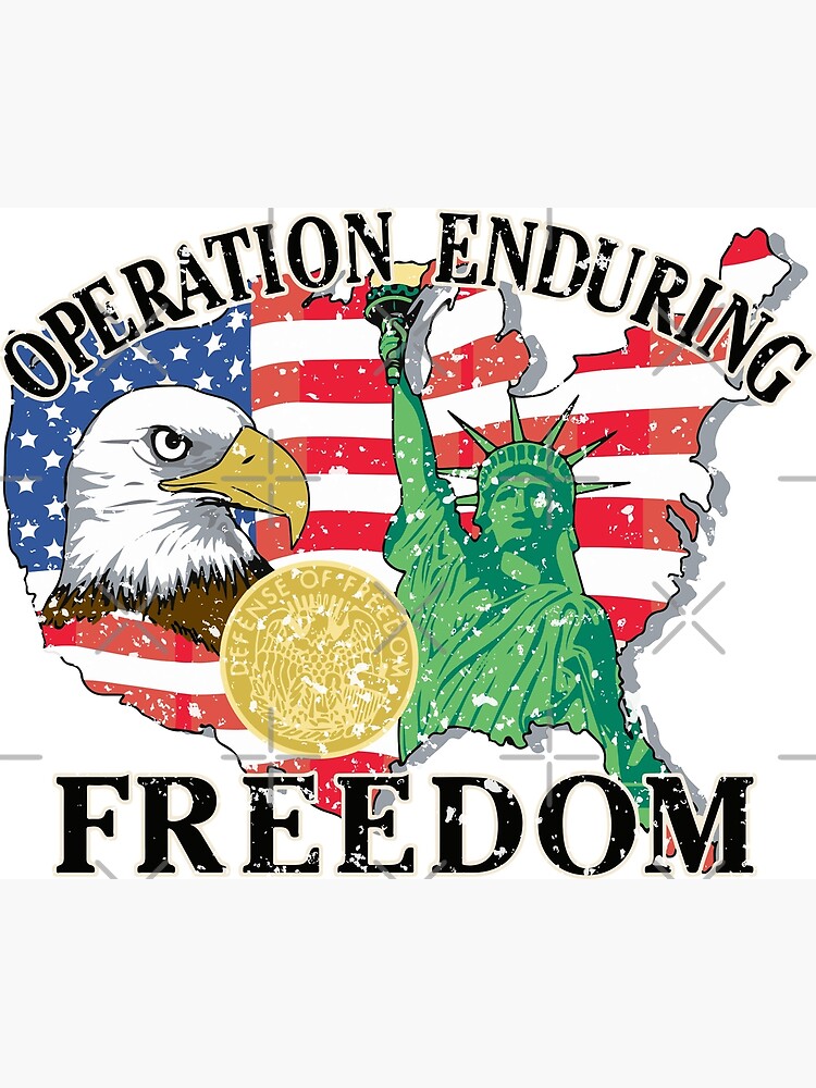 "Operation Enduring Freedom" Poster for Sale by ruiazevedo | Redbubble