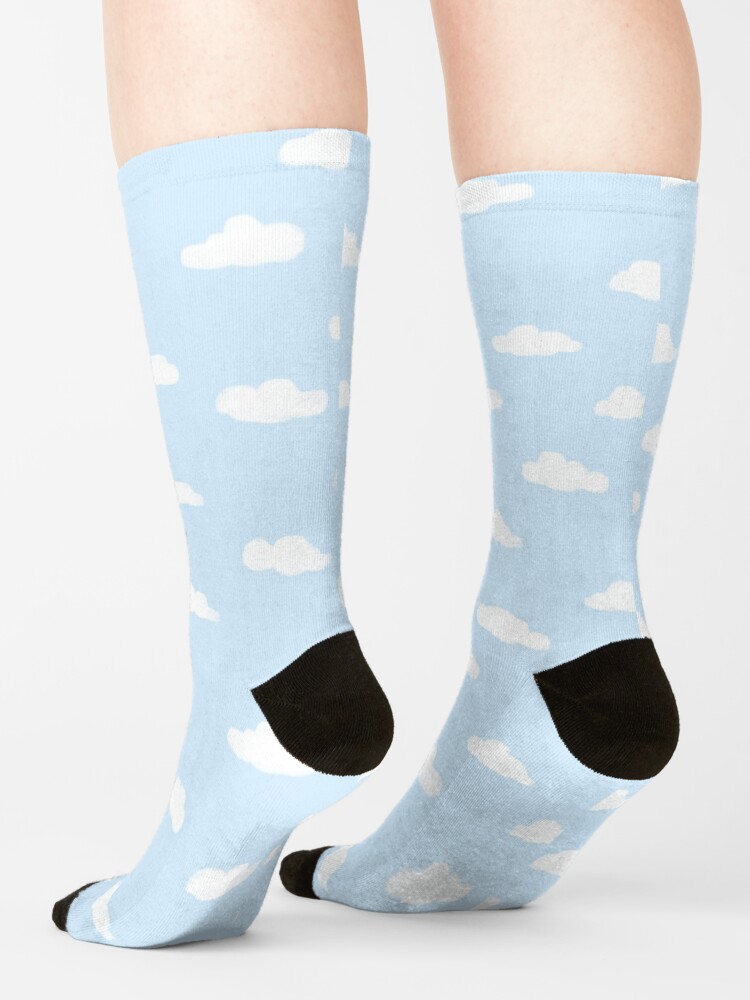 "Fluffy Cloud" Socks for Sale by CultivatedRose | Redbubble