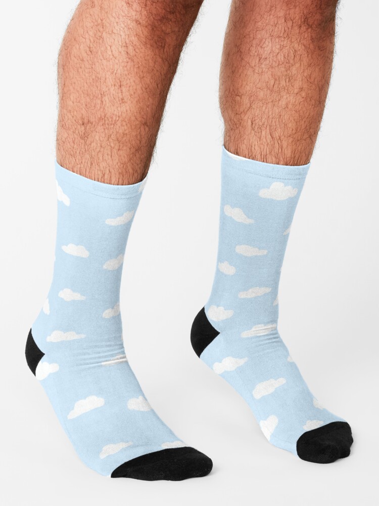 "Fluffy Cloud" Socks for Sale by CultivatedRose | Redbubble