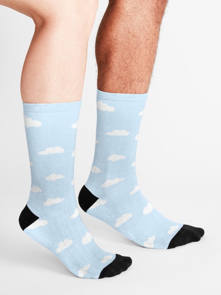 "Fluffy Cloud" Socks by CultivatedRose | Redbubble
