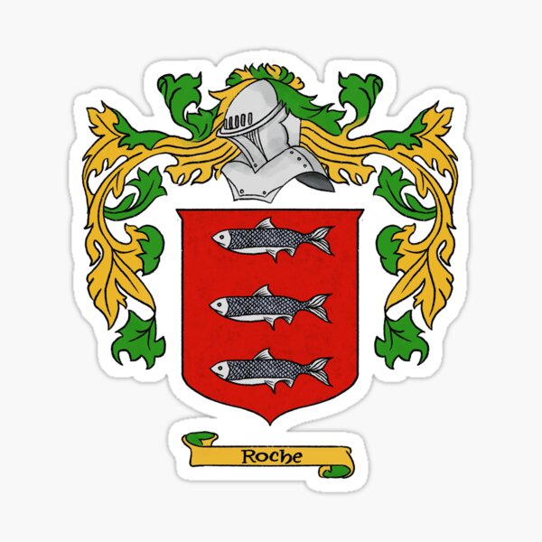 Pegatina «Escudo de armas de Roche» de RocheBar405 | Redbubble