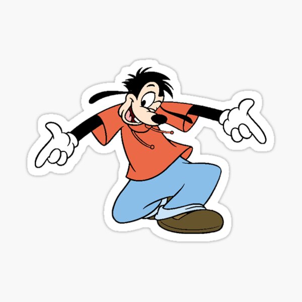 Max Goof Stickers | Redbubble
