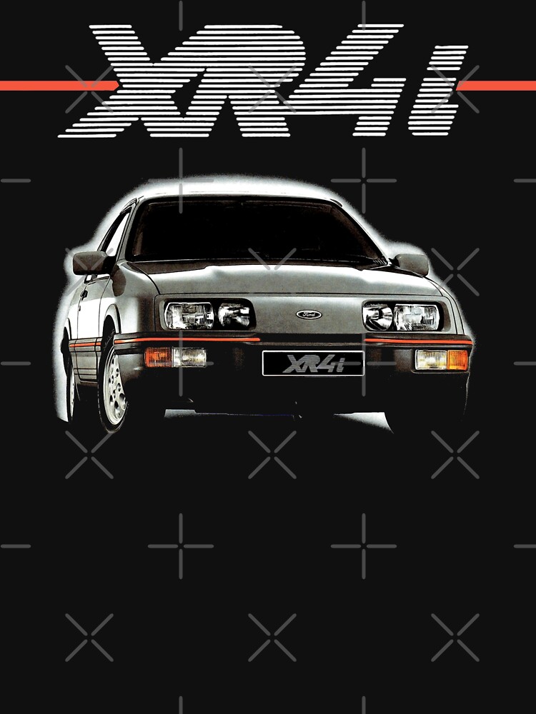"FORD SIERRA XR4i" T-shirt for Sale by ThrowbackM2 | Redbubble | ford t ...