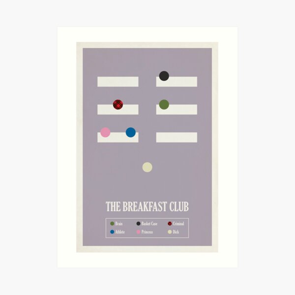 "The Breakfast Club" Art Print for Sale by Matt Owen | Redbubble