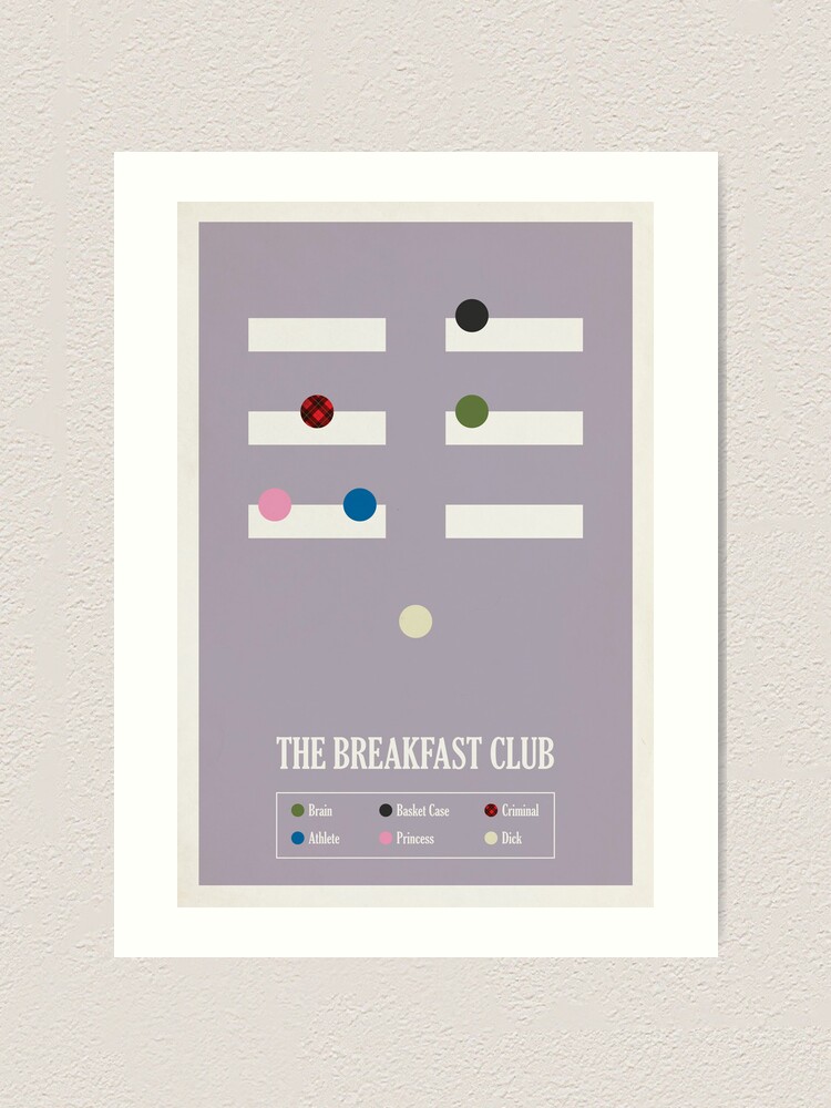 "The Breakfast Club" Art Print for Sale by Matt Owen | Redbubble