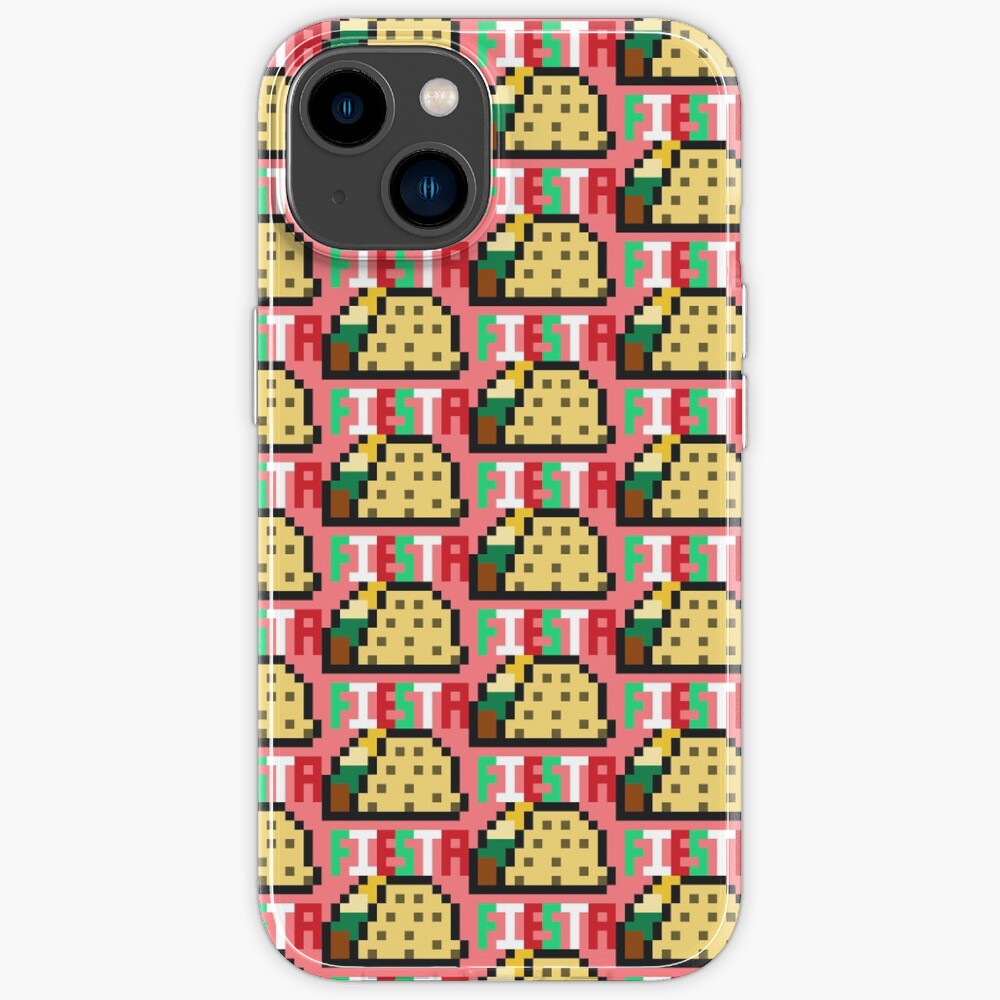 "Pixel Art Taco Fiesta!" iPhone Case for Sale by 8bitpixelart | Redbubble