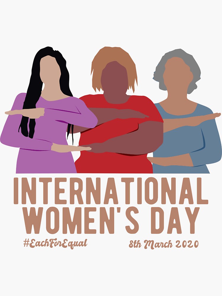 "International Women's Day 2020 IWD 020 #EachForEqual" Sticker by Dan66 ...