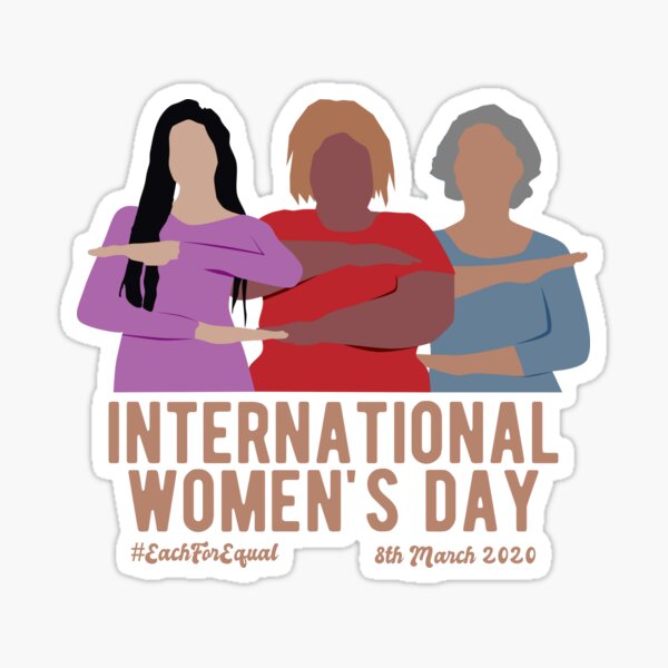 "International Women's Day 2020 IWD 020 #EachForEqual" Sticker by Dan66 ...