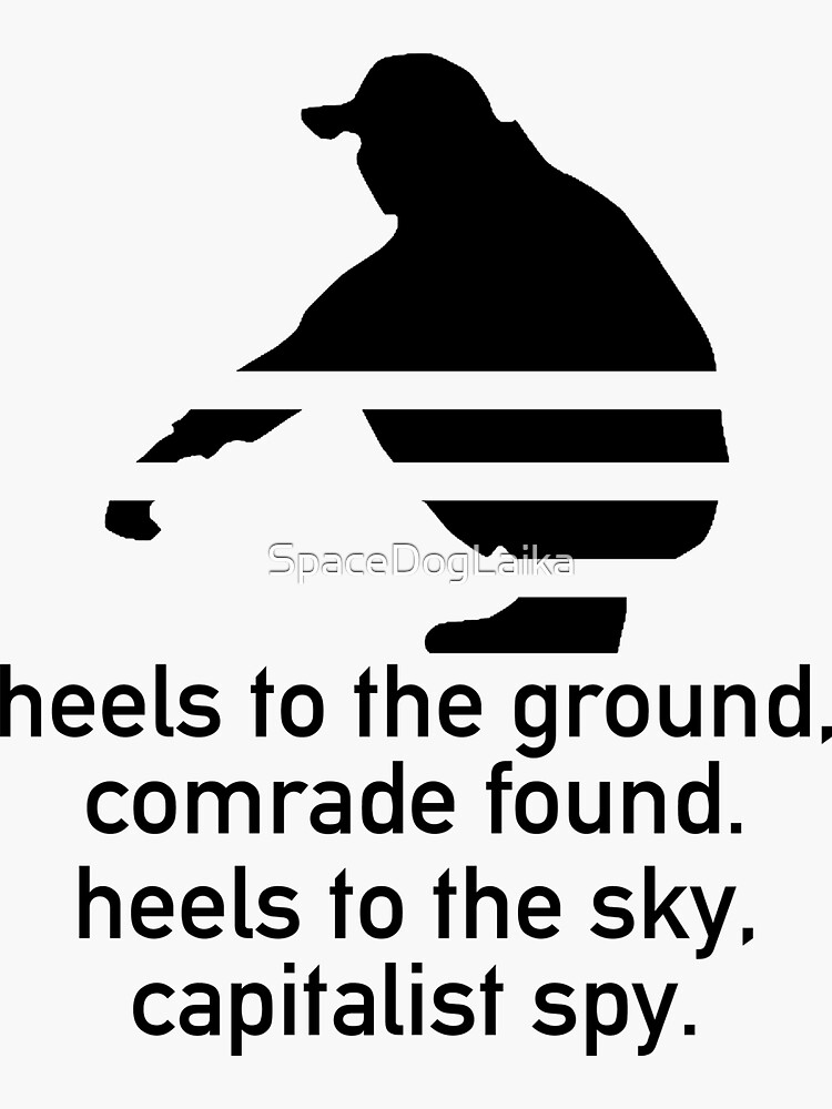 "Slav Squat - Gopnik Meme" Sticker for Sale by SpaceDogLaika | Redbubble