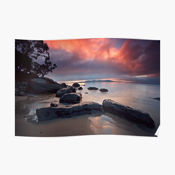 "Cartwright Point Sunrise, Taroona, Tasmania" Poster by ceejaycee ...