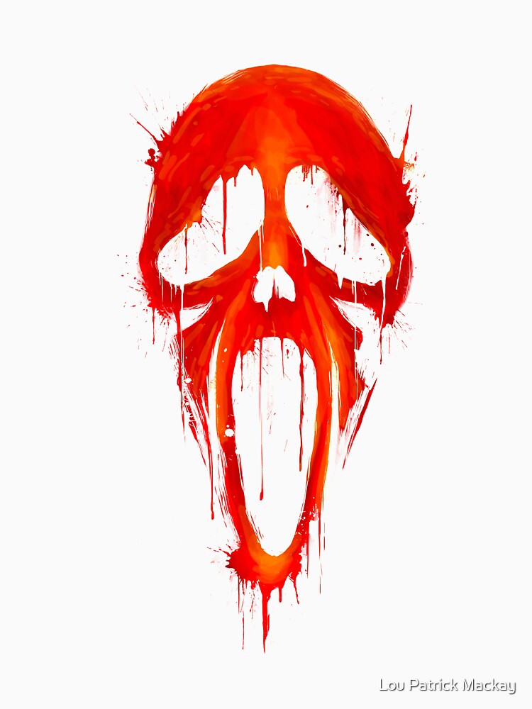 "Bloody Scream" T-shirt for Sale by opawapo | Redbubble | scream t ...