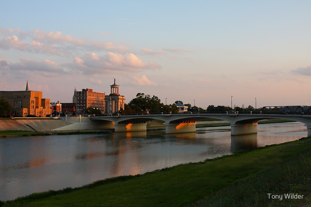 "Main High Street Bridge - Hamilton Ohio I" by Tony Wilder | Redbubble